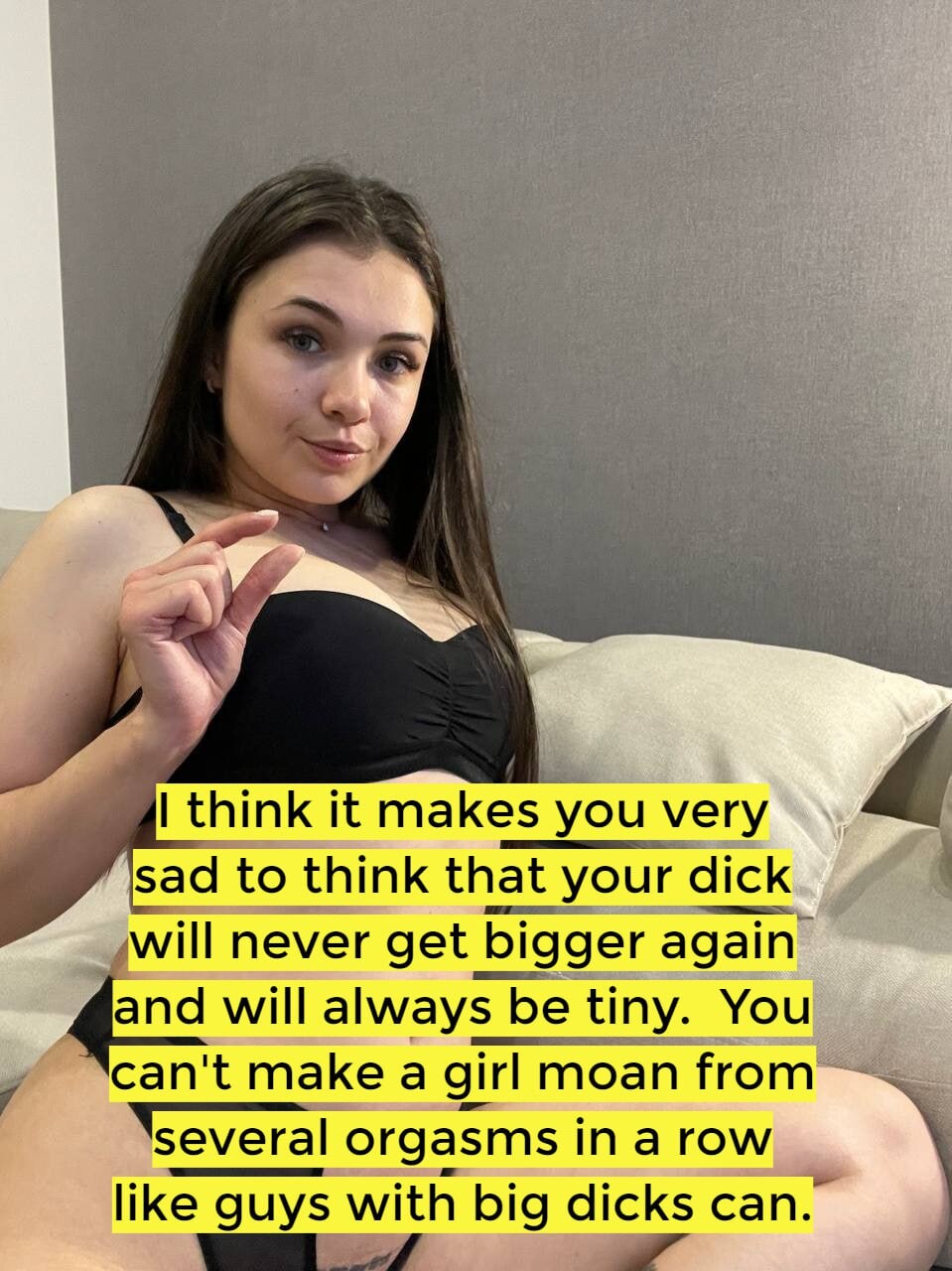 It always happens to tiny losers : r/HumiliationCaptions