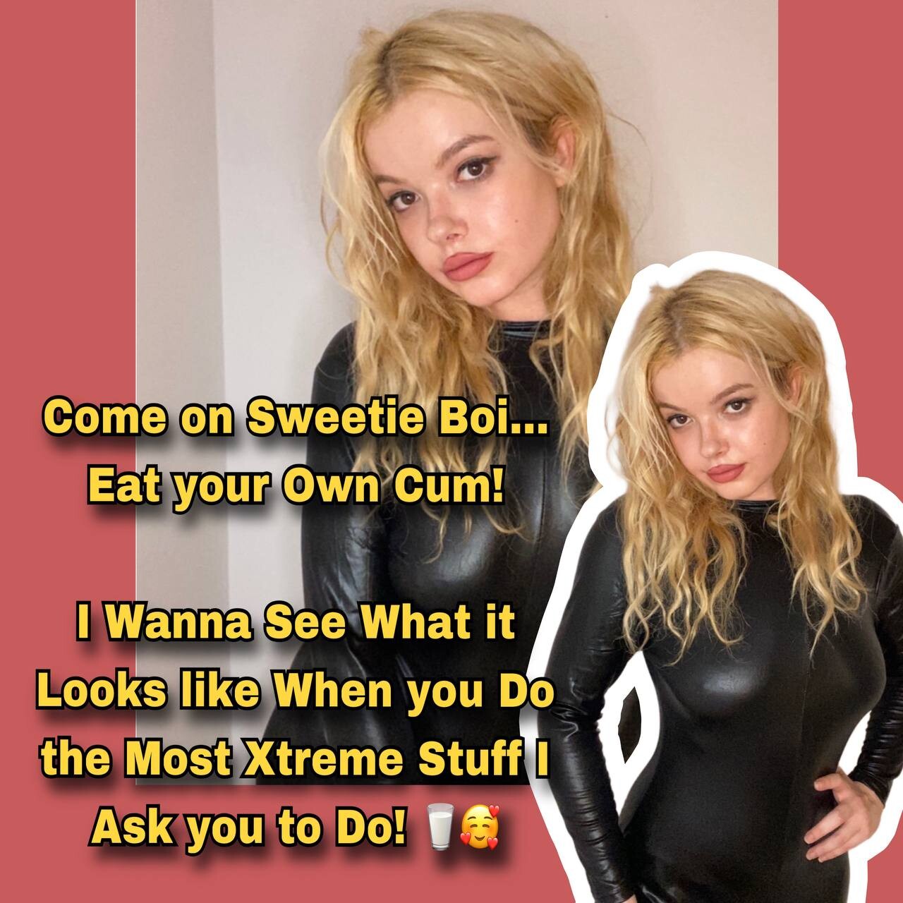 Looks Like You Wanna Eat Your Own Cum R Ceicaptions